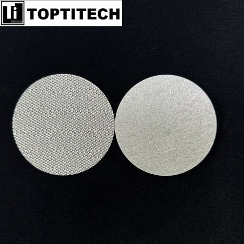 1um Platinum Coating Grade-1 Ti-Mesh-Felt For Hydrogen Electrolyzer ...